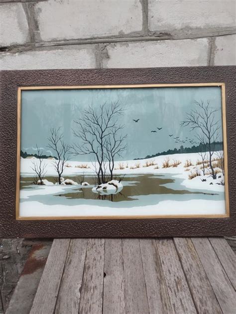 Картина маслом 60 ті роки весна — ціна 1170 грн у каталозі Картини