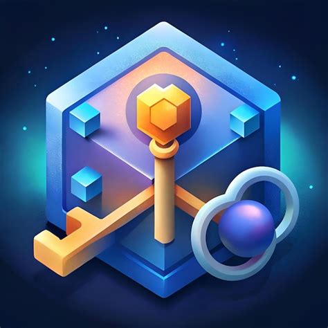 A Captivating 3d Illustration Of A Key Symbolizing Access Security And Unlocking Potential