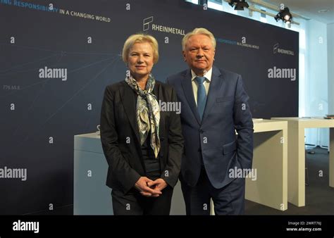 Deutschland Düsseldorf 13 03 2024 Bilanz Pressekonferenz Der Rheinmetall Ag Foto Armin