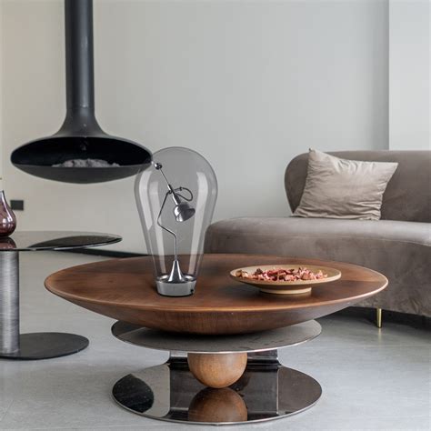 Magnetic Dimmable Glass Table Lamp Modern Glass Lamp Bedside Lamps