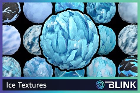 Stylized Ice Textures Rpg Environment 2d Textures And Materials