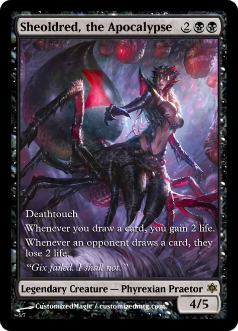 Sheoldred The Apocalypse Magic The Gathering Proxy Cards