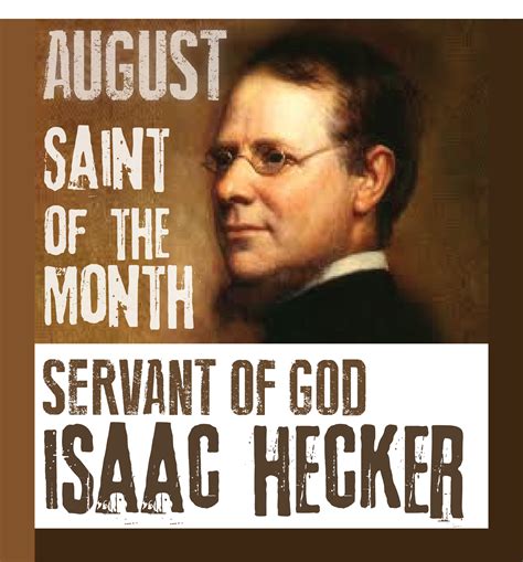 Servant Of God Isaac Hecker Conquest