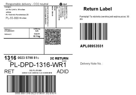 Return Label Adidas Pdf