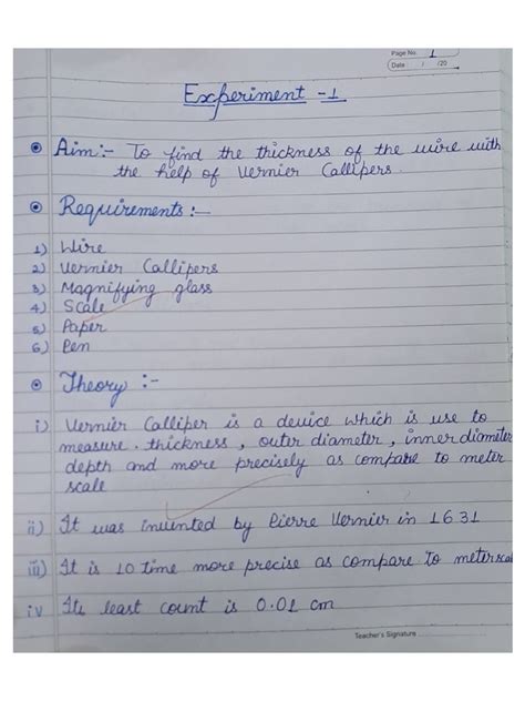 Class 11 Physics Practicals Pdf