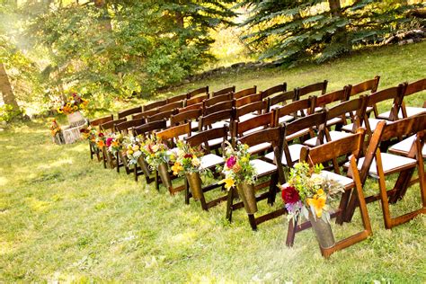 Simple Garden Wedding Ceremony