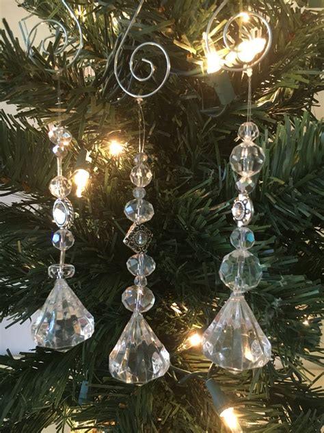 Set Of 3 Christmas Ornaments Christmas Tree Ornaments Christmas Tree