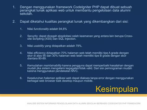 analisis sistem informasi pengelolaan data alumni sekolah berbasis