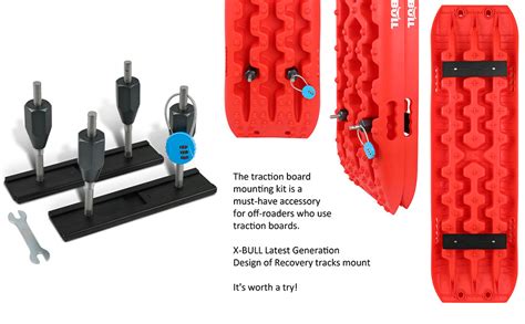 Tred Pro Mi Hogar Universal Recovery Track Mounting Kit Roof Mount