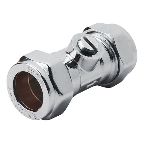 Straight Isolating Valve 15mm Bathroom And Plumbing Superstore