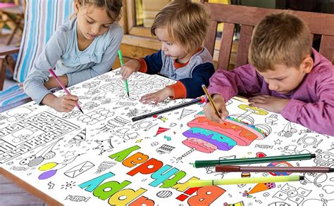 Diyasy Giant Coloring Poster Birthday Big Coloring Posters
