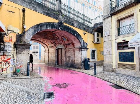 Pink Street Review Of Calle Rosa De Lisboa Lisbon Portugal
