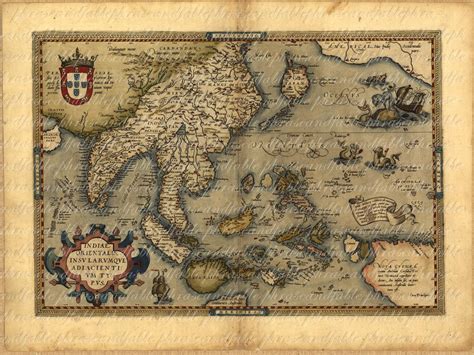Map Of India From The 1500s Old Map Cartography Old World Ancient