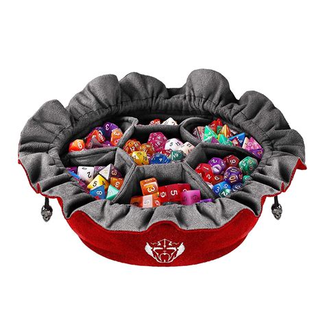 Immense Dice Bag With Pockets Red Cardkingpro Uk