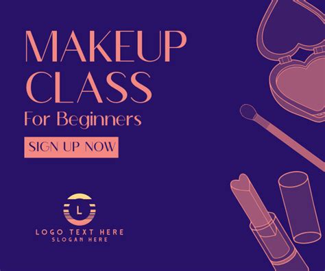 Beginner Makeup Class Facebook Post Brandcrowd Facebook Post Maker