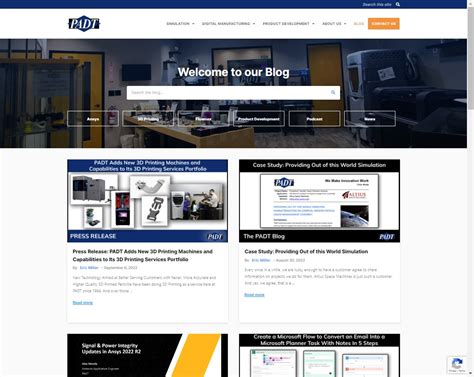 Padt Launches New Website With Improved Modern Design Enhanced