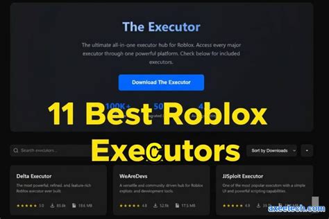 11 Best Roblox Executors For Script Execution January 2026 Axeetech