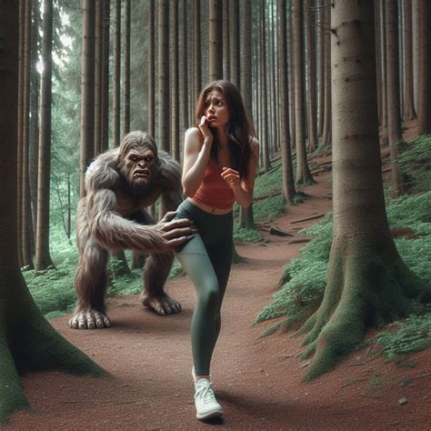 Bigfoot Butt Grab By Nega1 On Deviantart