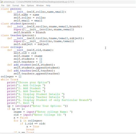 codegnan codegnan pythonprogramming oop datascience trainee… pavani ganta