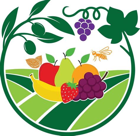 Fruit Farm Logo Download Free Vectors Clipart Graphics And Vector Art Logos Para Fruteria Y