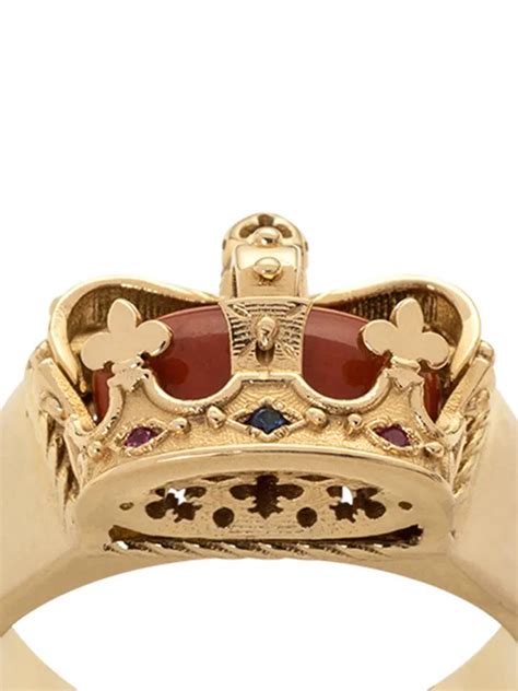 Gold Crown Ring