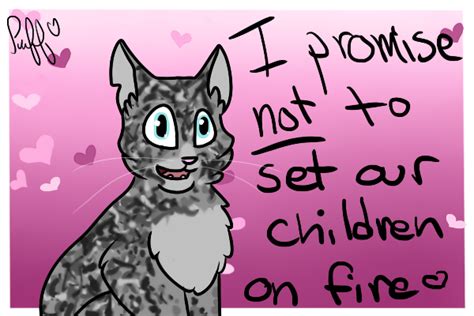 Ashfur Valentines Card Warrior Cats Funny Warrior Cat Memes Warrior