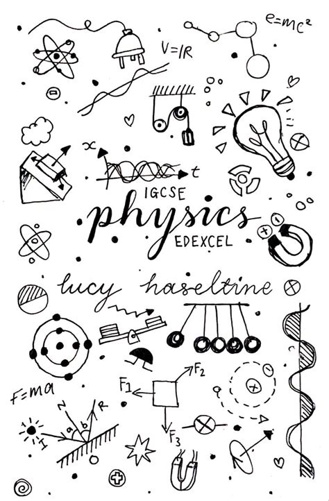physics cover page science notebook cover physics notebook cover