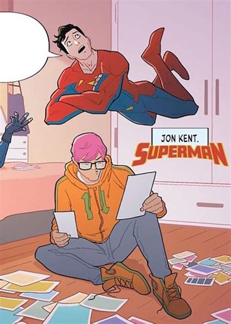 Jonjay Jonathan Kent X Jay Nakamura Superboy Dc Comics Funny Jonathan Kent Batman Comic Art