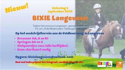‼️nieuw‼️ Dit Jaar Wordt Ook Aan De Concours Langeveen