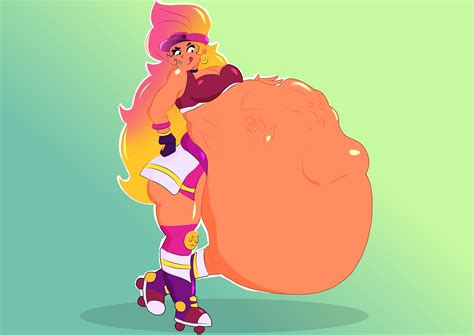 Rule 34 Amber Brawl Stars Big Belly Big Belly Bulge Big Stomach
