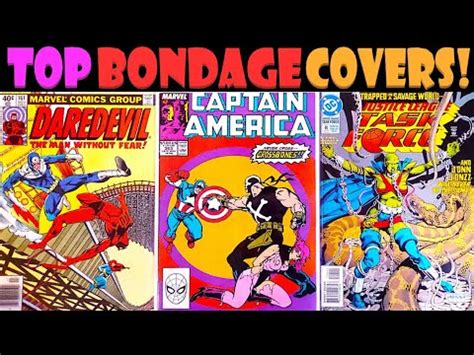 Best Bondage Comic Book Covers Top Ten 10 Comics Books Tied Up Bound