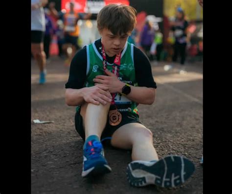 Teen With Down Syndrome Finishes London Marathon Sets Record