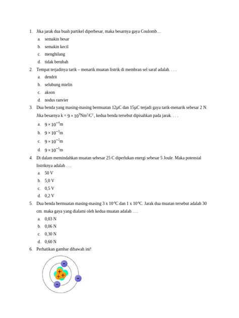 Latihan Soal Semester 1 2023 Pdf