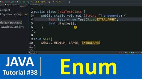 Java Tutorial 38 Enum In Java Programming Examples Youtube