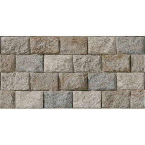 Stone Rustic Somany Strident Brown Wall Cladding Tile Size 1x2 Feet 300x600 Mm At ₹ 65 Sq Ft