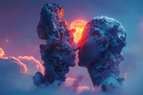 Premium Photo Parallel Dimensions Colliding Bringing Together So