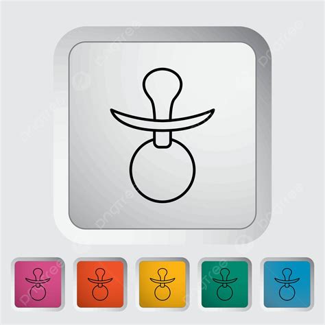 Nipple Pictogram Flat Suck Vector Pictogram Flat Suck Png And Vector