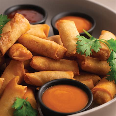 Mini Prawn Spring Rolls