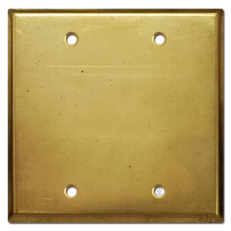 Blank Plaque Brass