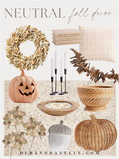 Neutral Fall Decor Ideas Deb And Danelle In 2024 Fall Decor