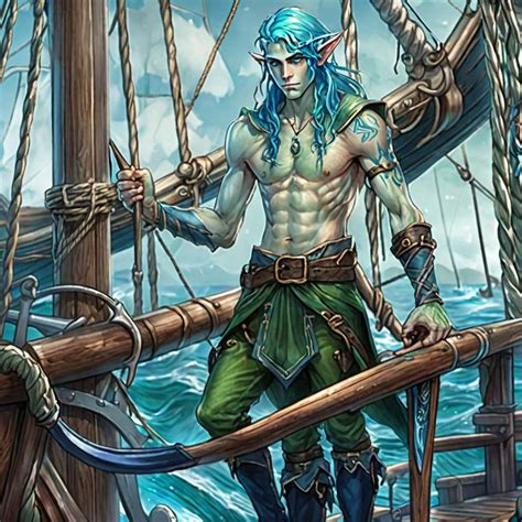Male Sea Elf 2 By Zhez4 On Deviantart