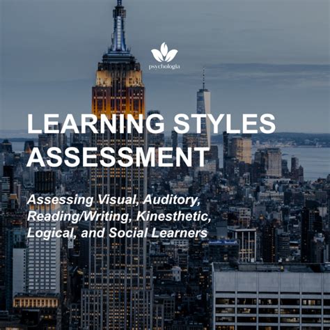 Learning Style Test Visual Auditory Reading Kinesthetic Logical