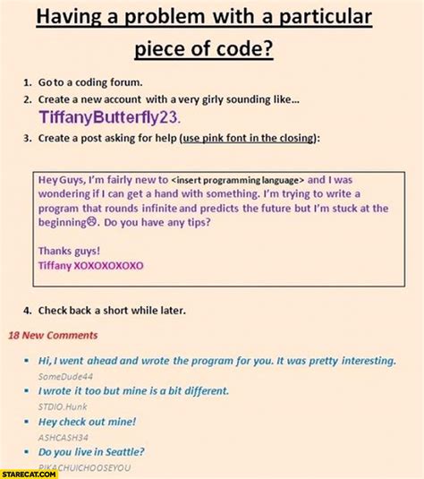 Having A Problem With Code Create New Account With Girly Sounding Ask