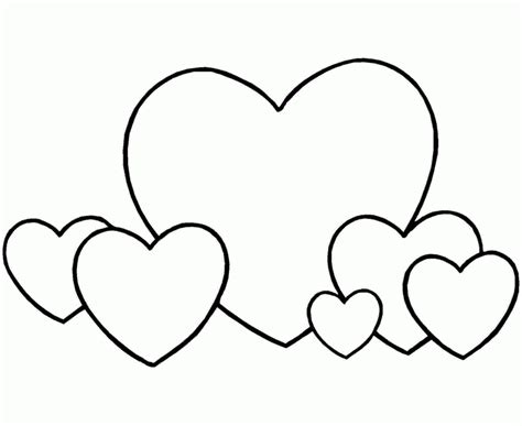 55 Heart Shape Coloring Page