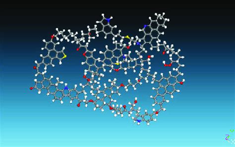 Molecular Structure Of Type Ii A Kerogen Download Scientific Diagram