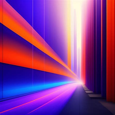 Premium Ai Image 3d Multicolor Background And Rainbow Background