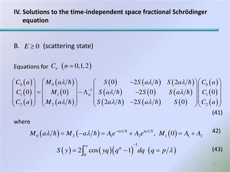 Ppt Space Fractional Schrödinger Equation For A Quadrupolar Triple