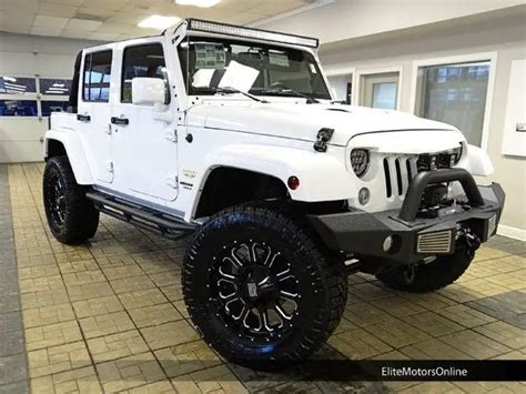 2015 Jeep Wrangler Unlimited Sahara Custom Lifted Bds Pro Cal