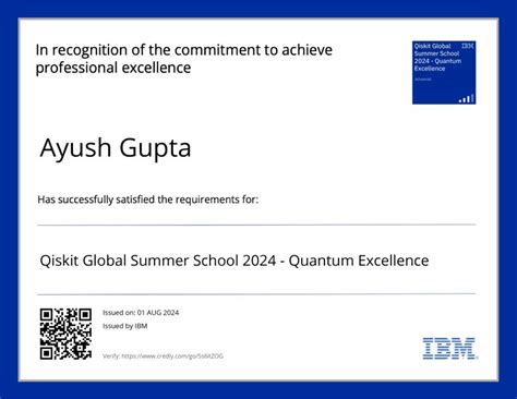 ayush gupta on linkedin quantumcomputing qiskit ibmquantum