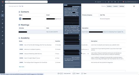 hubspot community user rights for meetings limit meetings from